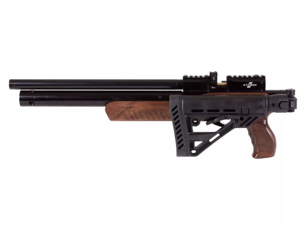 Ataman M2R Carbine Ultra Compact Air Rifle, Walnut | Solargas ...