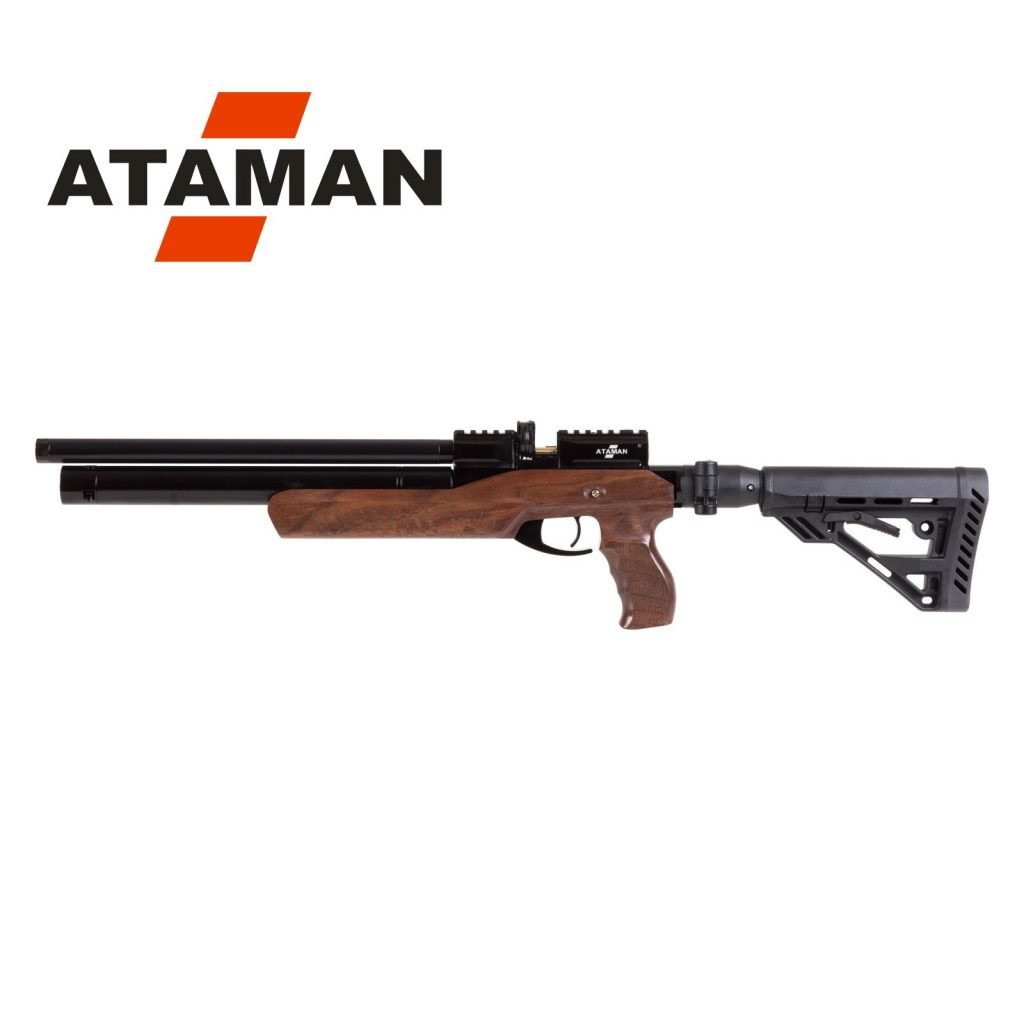 Ataman M2R Carbine Ultra Compact Air Rifle, Walnut | Solargas ...