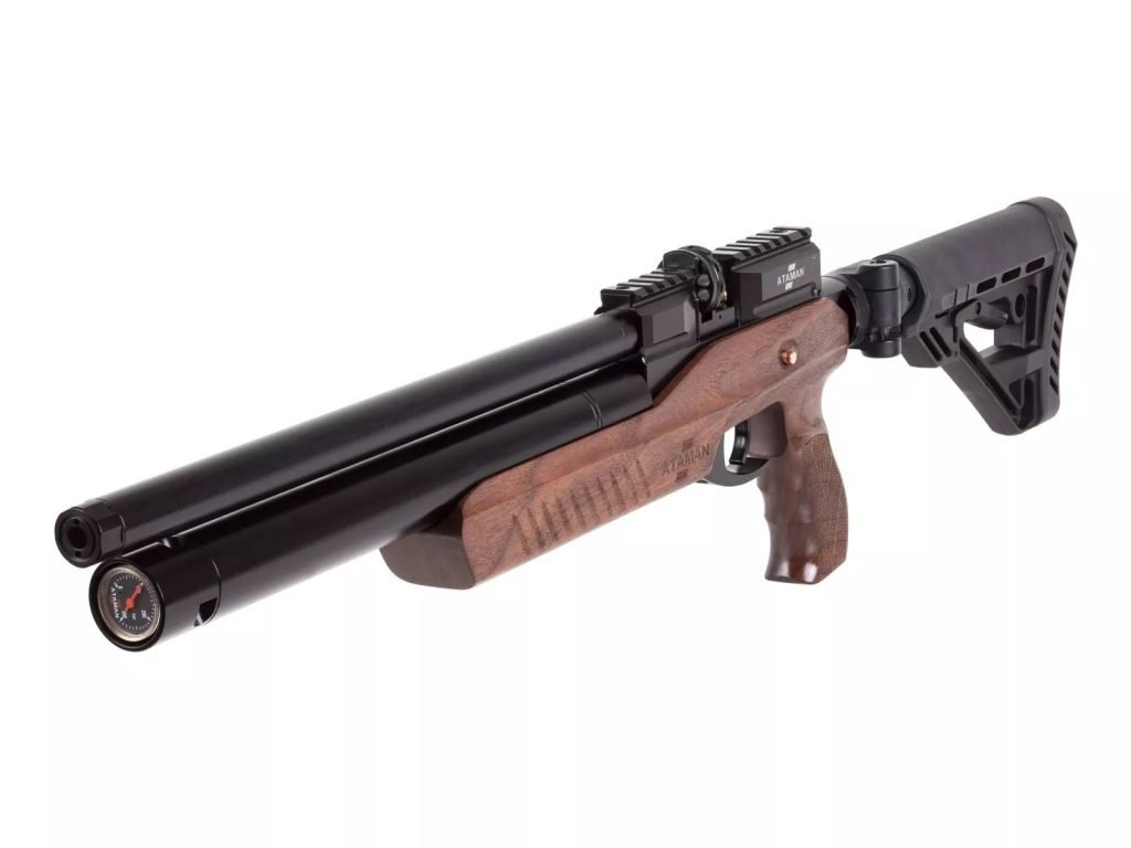 Ataman M2R Carbine Ultra Compact Air Rifle, Walnut | Solargas ...