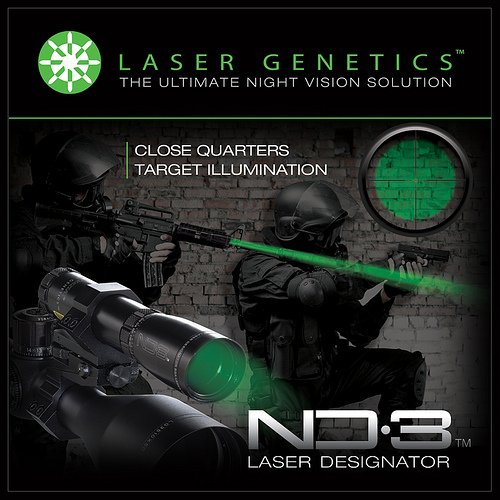 Laser Designator ND3 Genetics Green Laser | Solargas Comercializadora