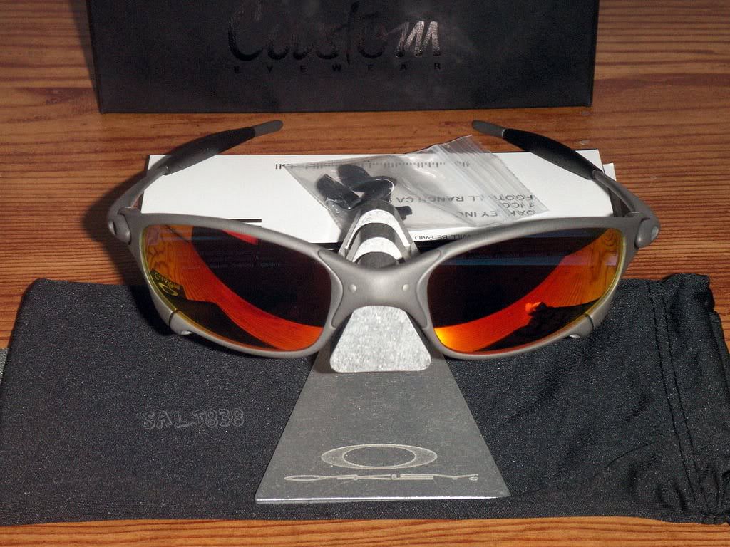 OAKLEY X METAL JULIET TITANIUM/DARK RUBY | Solargas Comercializadora