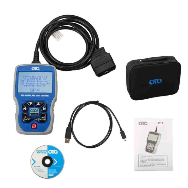 OTC 3111 PRO Code Reader Scanner OBDII CAN + ABS & Airbag (SRS) OBD 2 ...