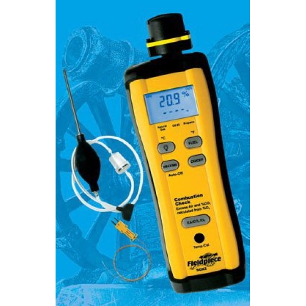 Fieldpiece SOX2 Standalone Combustion Check Meter | Solargas ...